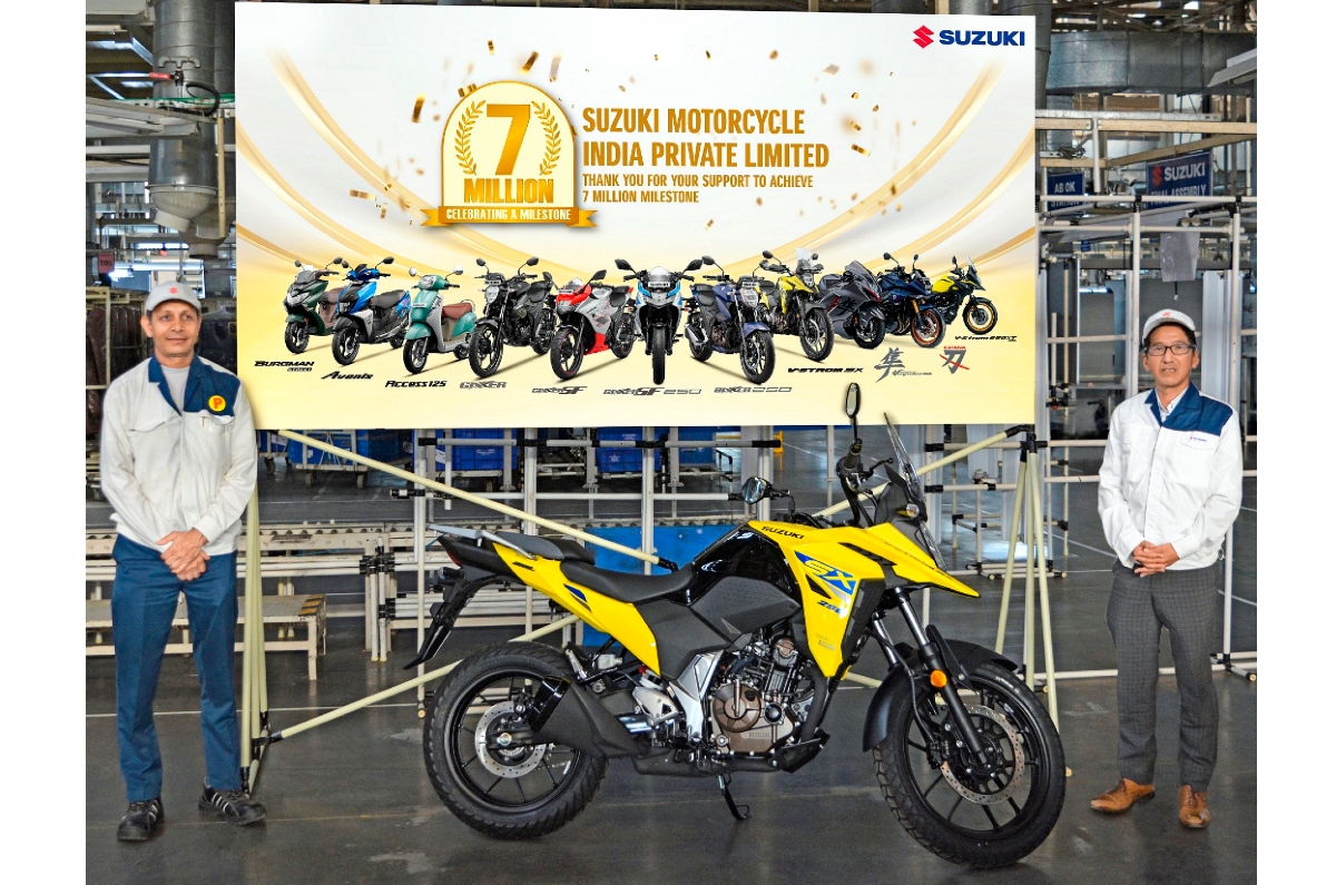 Suzuki Motorcycle India crosses 7 million unit production milestone | Autocar India